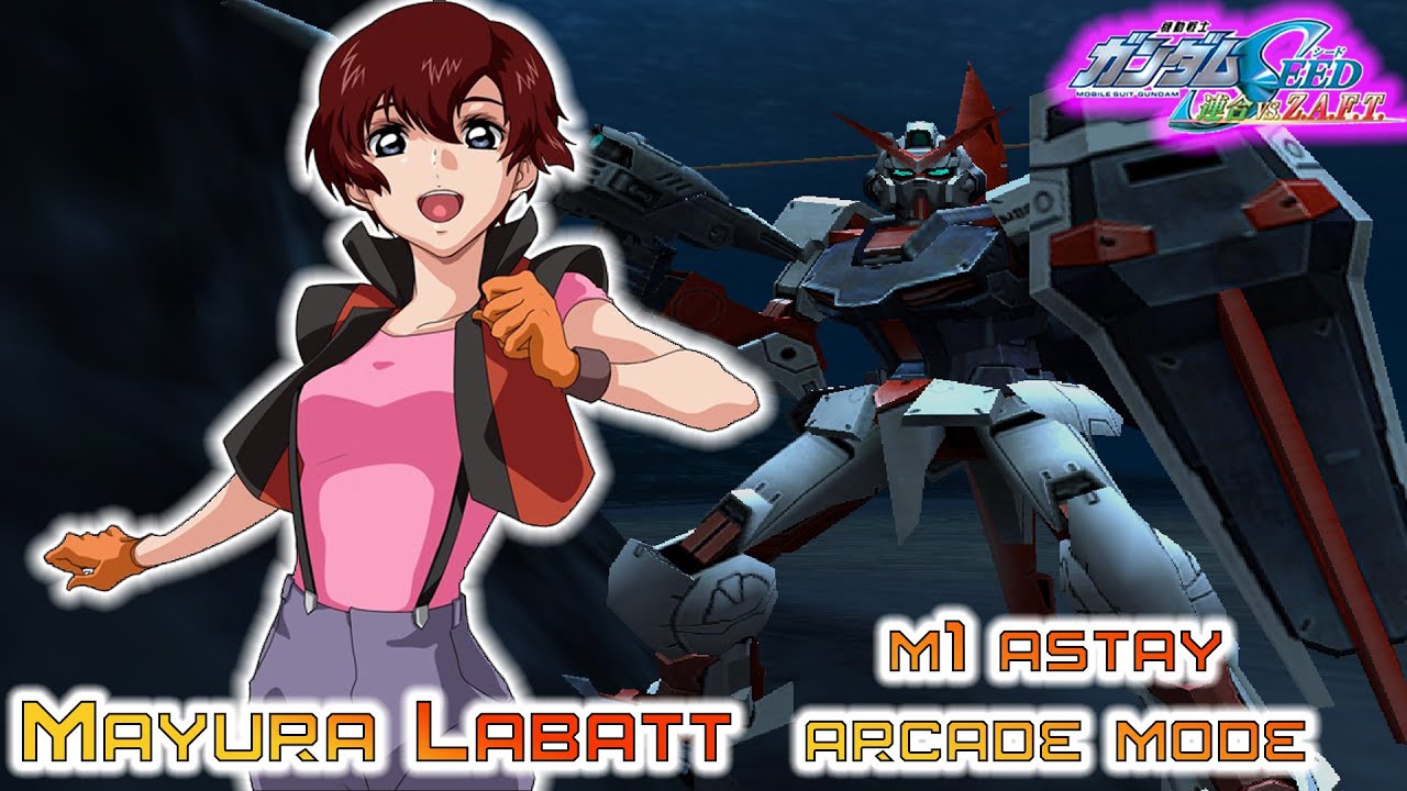 Mayura Labatt M1 Astray Arcade mode:Gundam Seed Rengou Vs Z.A.F.T - YouTube