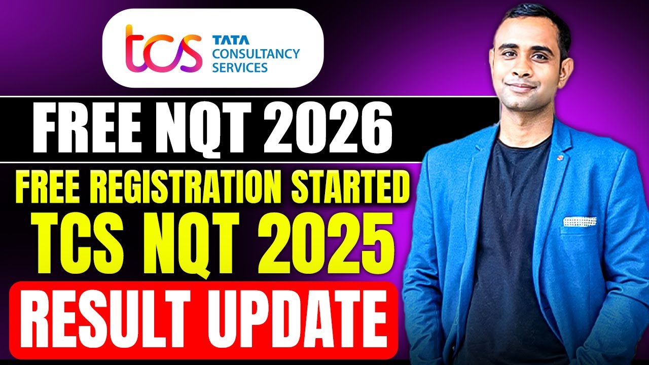 TCS Free NQT 2026 Registration | TCS NQT 2025 Offcampus Result - YouTube