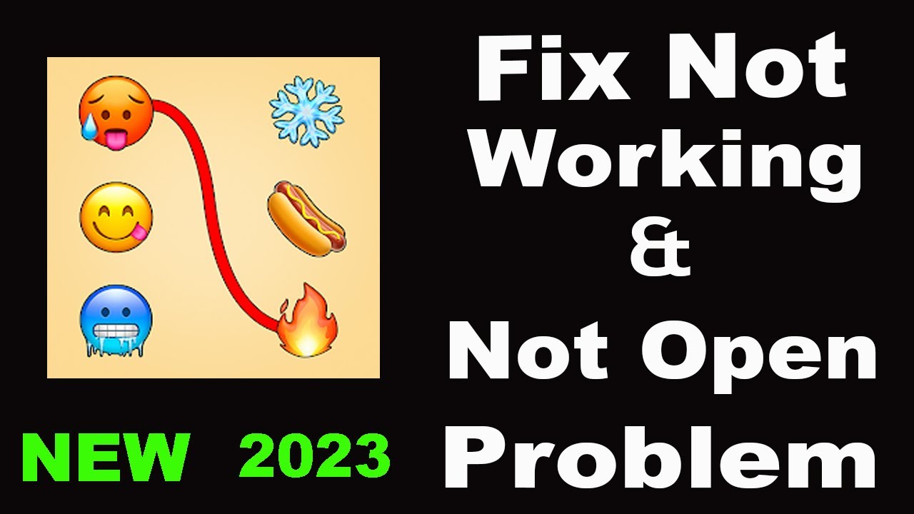 How To Fix Emoji Puzzle App Not Working | Emoji Puzzle Not Open Problem ...