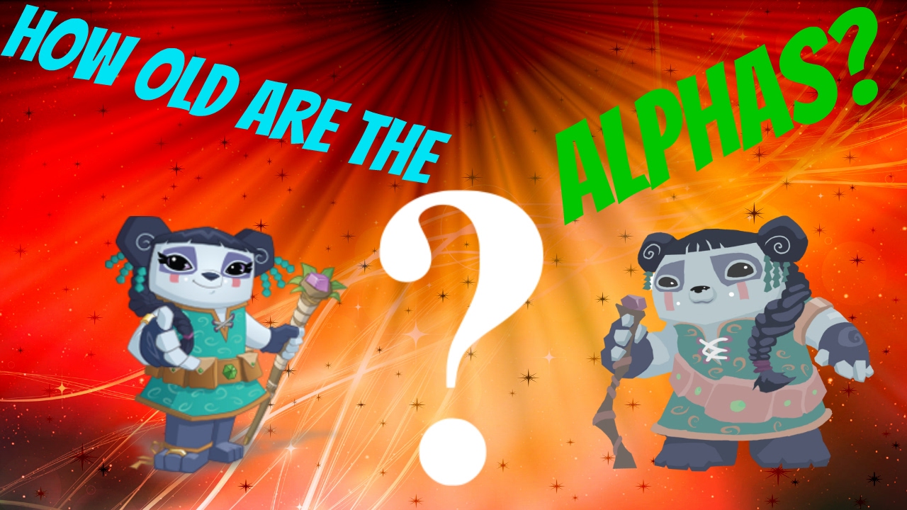 How Old are the Alphas? ~Animal Jam - YouTube