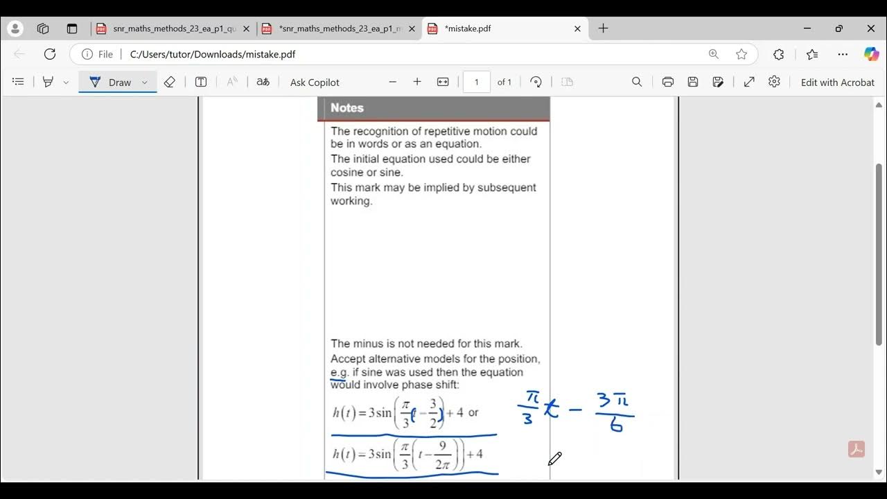 The worst mistake in QCAA Math Methods past papers - YouTube