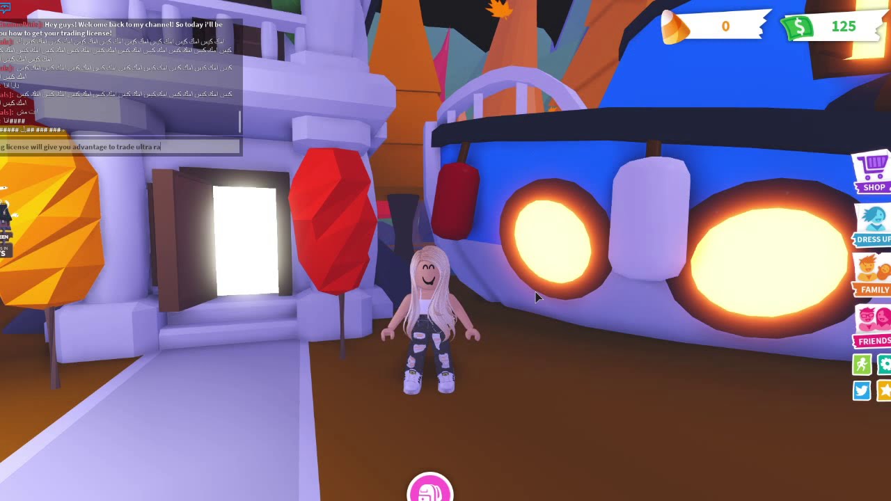 How to get your trading license ( Roblox Adopt me ) - YouTube