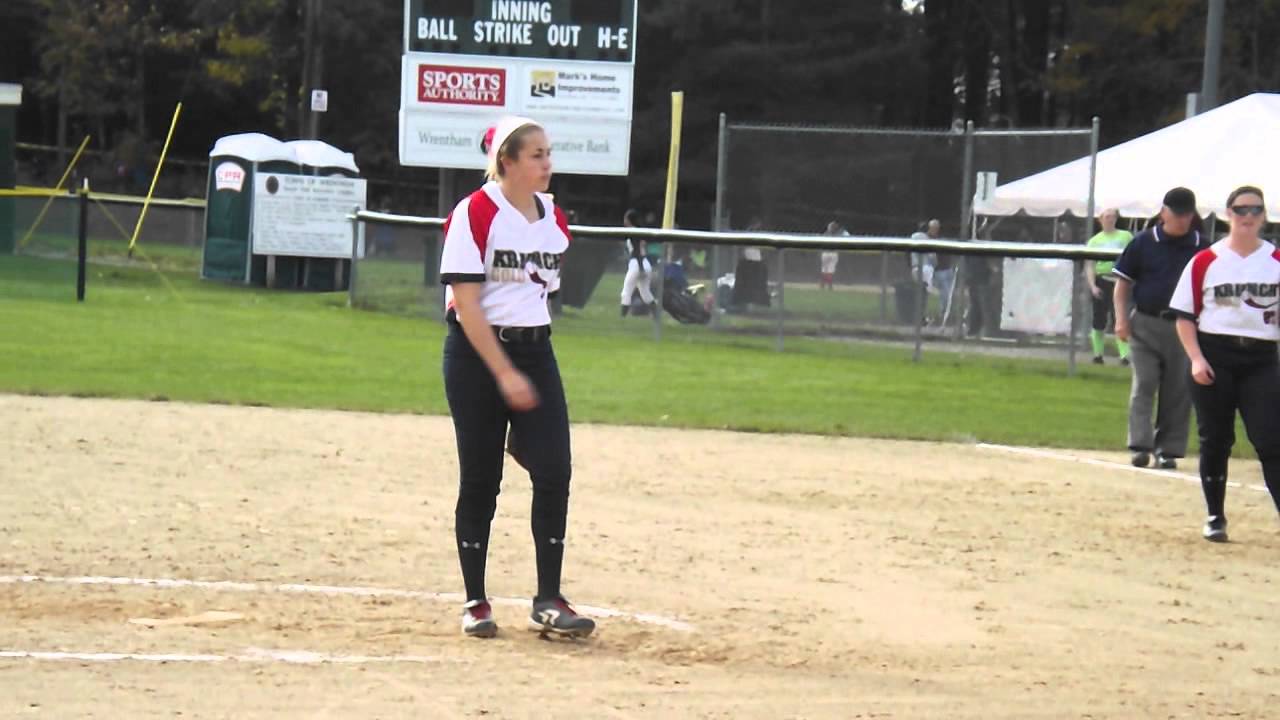 2016 Hannah Shields pitching New England's Finest Showcase Mass. - YouTube