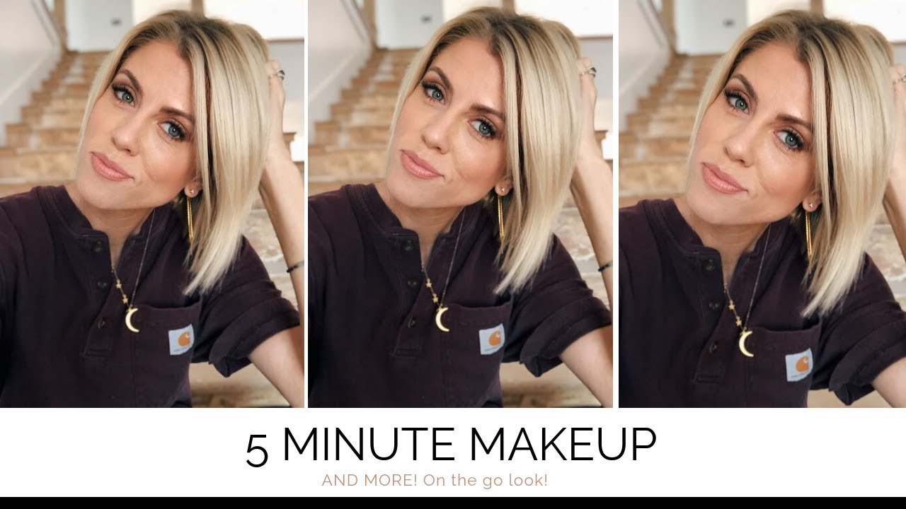 5 MINUTE MAKEUP GOALS and MORE [2019] - YouTube