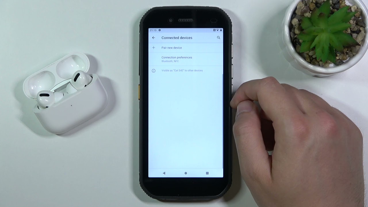 How to Enable NFC in CAT S42 – Disable NFC - YouTube