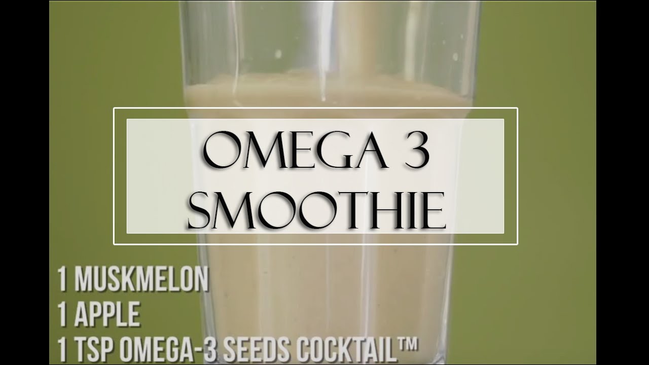 Omega 3 Brain Booster Smoothie | Smoothie Recipe | Truweight - YouTube