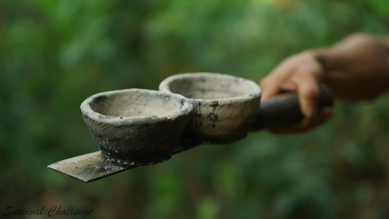 Survival Skill - Primitive Technology : Making Bowls From Clay ...