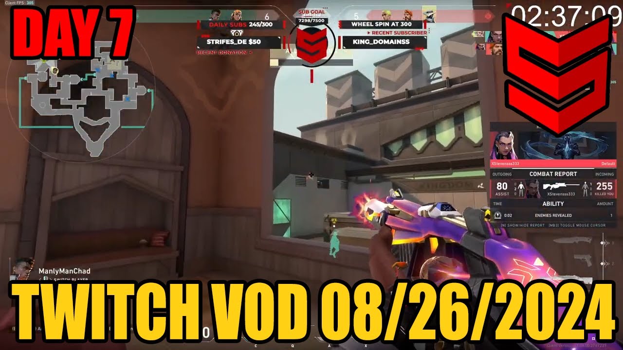 PART 3: 08/26/2024 - Likkle EFT before Valo games | DAY 7 - UNCAPPED ...