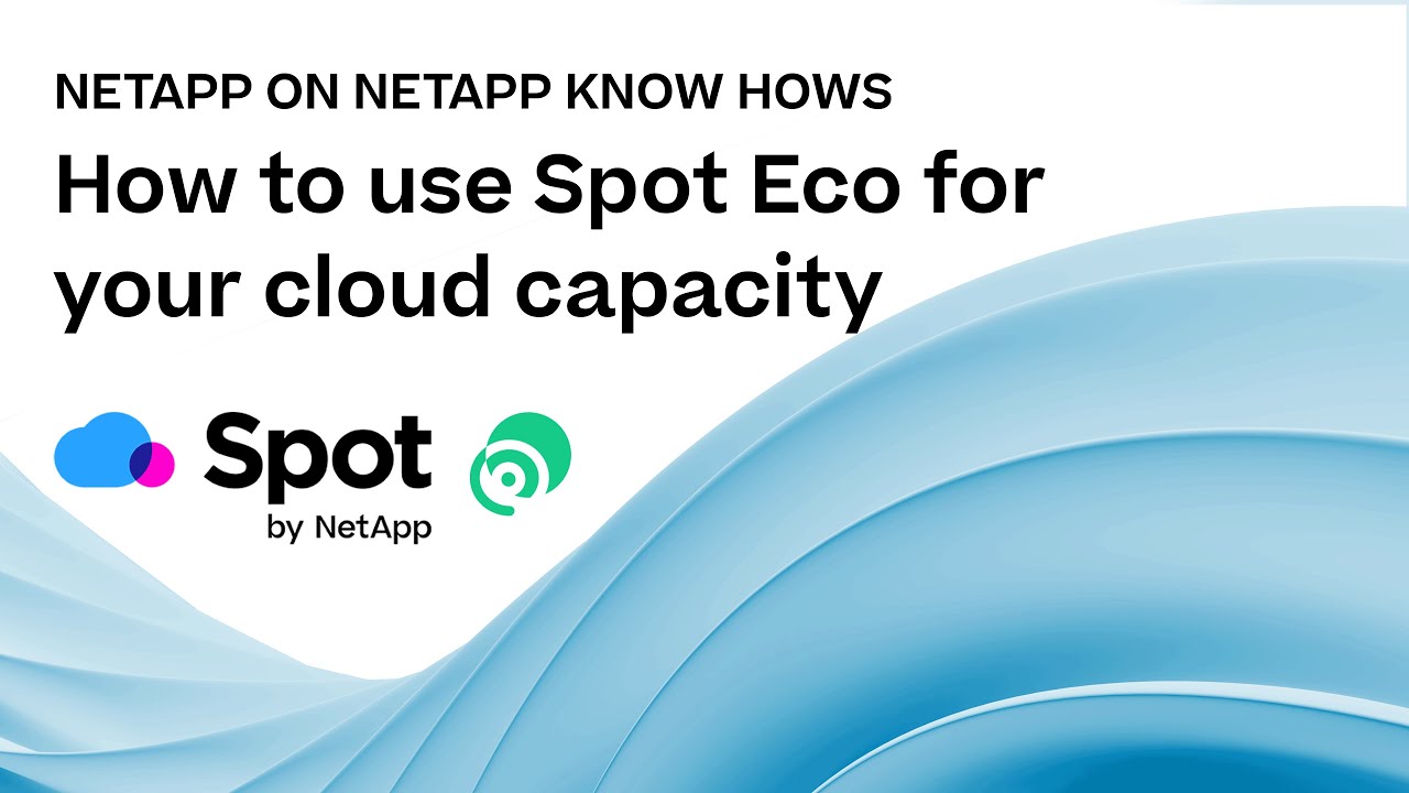 How to use Spot Eco to optimize your cloud capacity | NetApp on NetApp ...