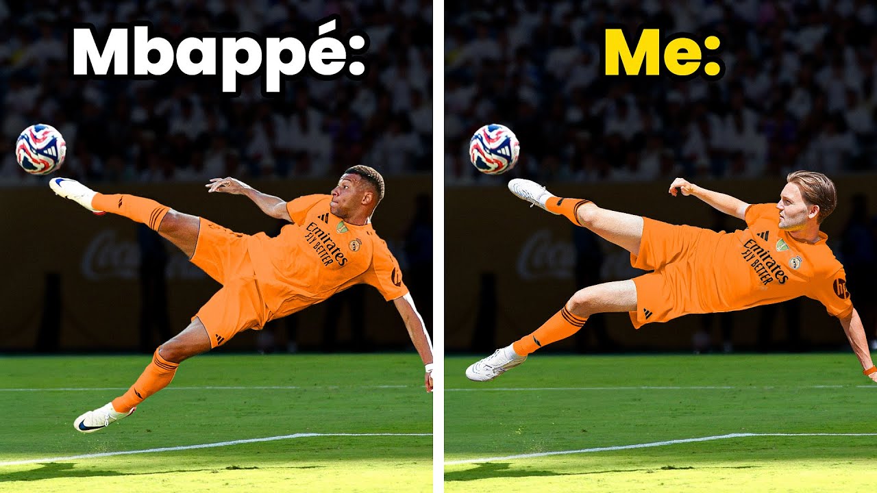 Recreating Mbappe's Most Iconic Goals - YouTube