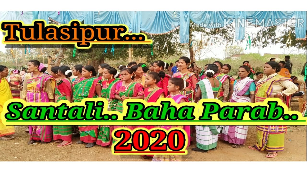 Baha parab at tulsipur (part-2) -(santali dance) //(santali song)2020 ...