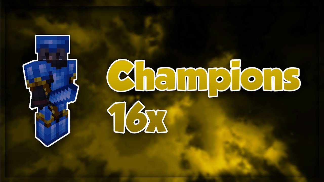 Champions [16x] - MCPE PvP Texture Pack - YouTube