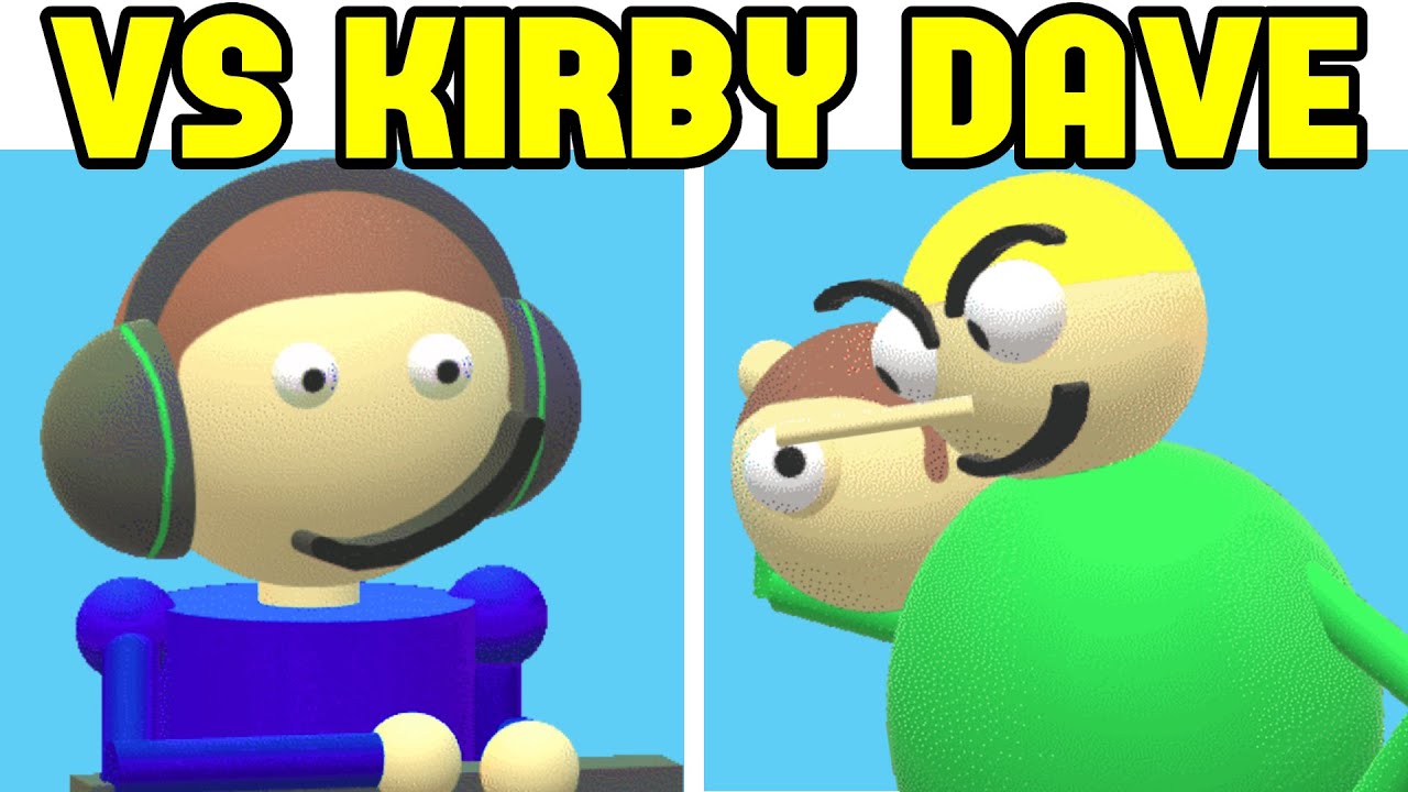 Friday Night Funkin' VS Dave and Bambi (Kirby Dave) (FNF Mod) - YouTube