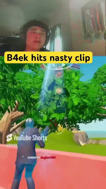 B4ek Hits Nasty Clip Fortnite Funnystreammoments Fortnitefunny