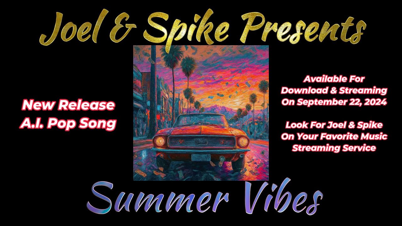 Summer Vibes - New Release A.I. Pop Song #ai #music #pop - YouTube