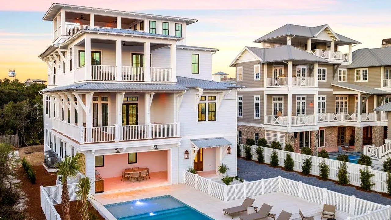 Inlet Beach House Tour | 30A Florida - YouTube