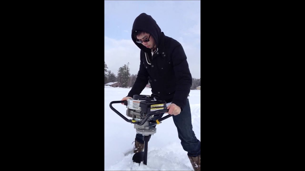 Millinocket, Maine Ice Fishing 2012 [draft] - YouTube