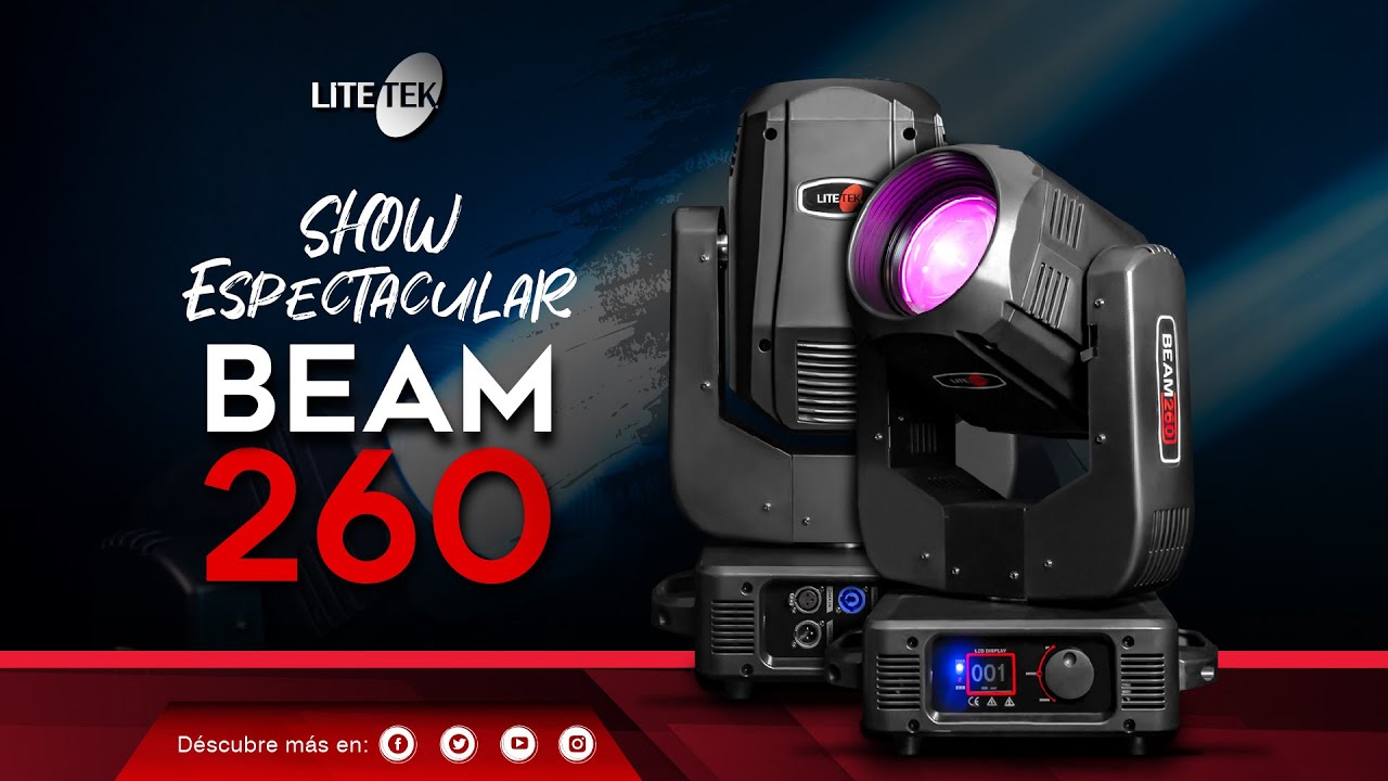 Show espectacular BEAM 260 - YouTube
