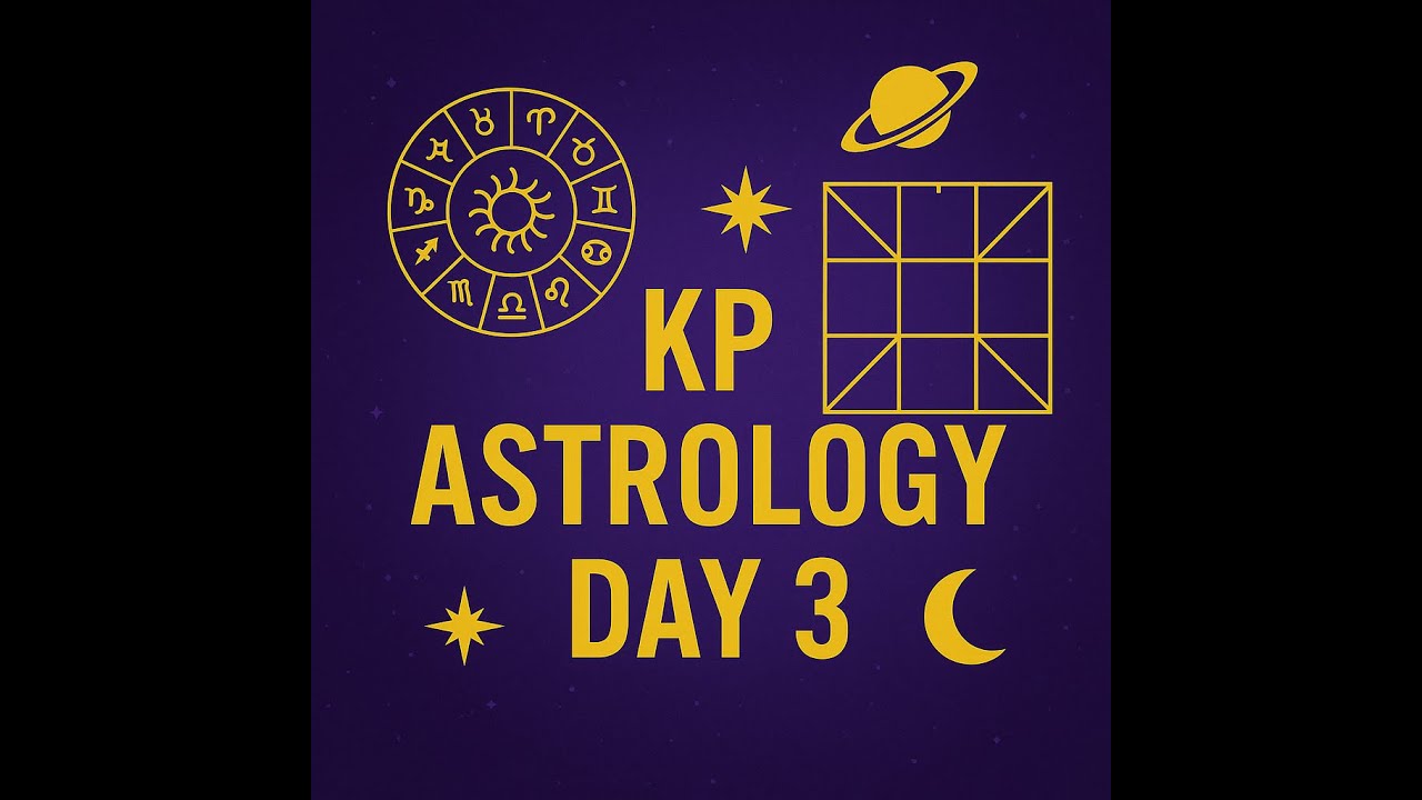 Day 3 of KP Astrology: The Real Magic Behind Sub Lords & Cusps - YouTube