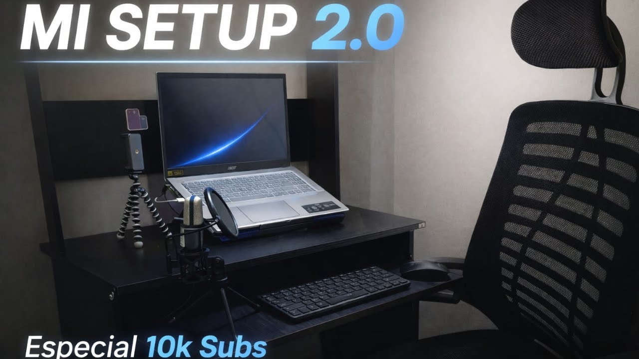 Setup Minimalista que NO Necesita Mucho Dinero - YouTube