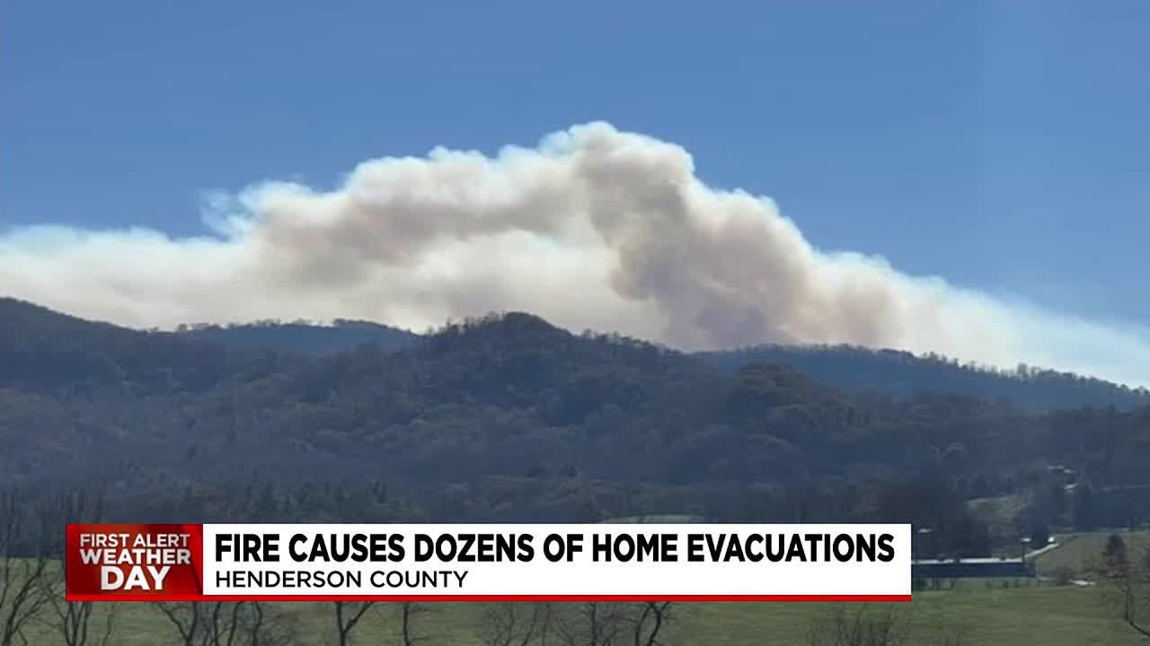 Homes evacuated as crews work to contain 175-acre fire in Henderson ...