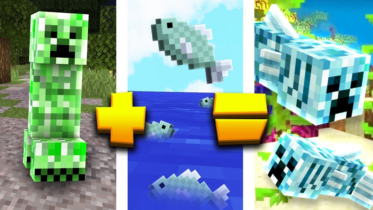 THE MINECRAFT FISH CREEPER??? THIS IS A THING. - YouTube
