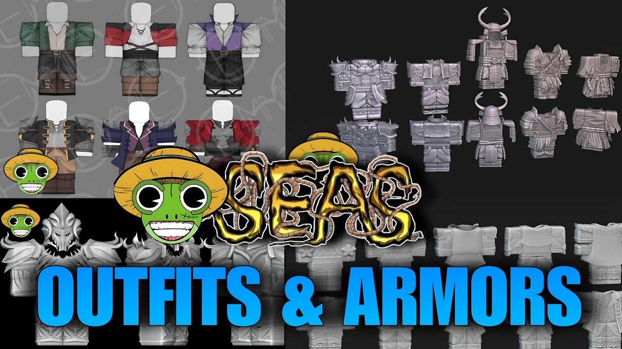 RELL Seas All Outfits & Armors Leaks - YouTube