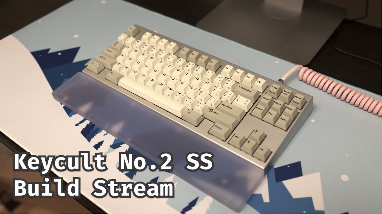 Keycult No.2 TKL Stainless Steel w/ Holy Panda on Brass plate Build ...