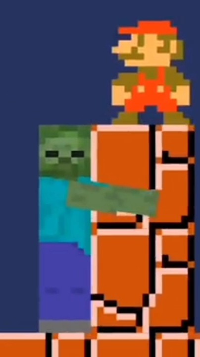 MARIO VS MINECRAFT MARIO VENCE A MINECRAFT - YouTube