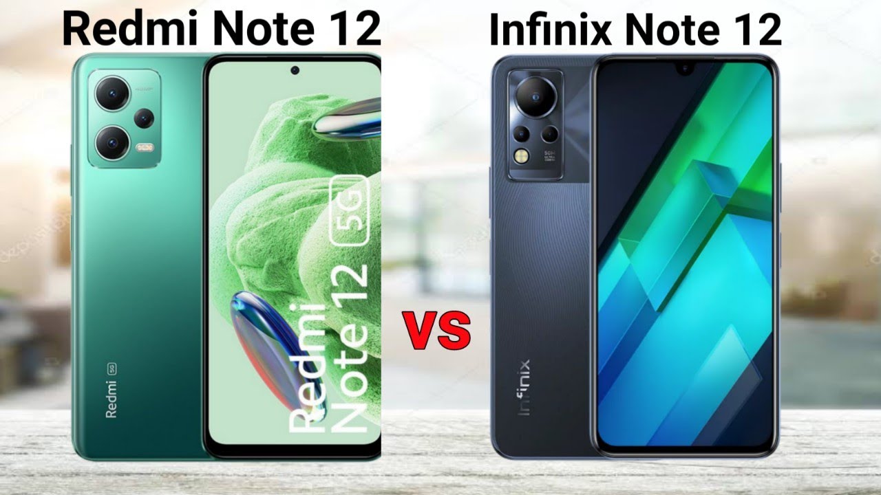 Redmi Note 12 vs Infinix Note 12 - YouTube
