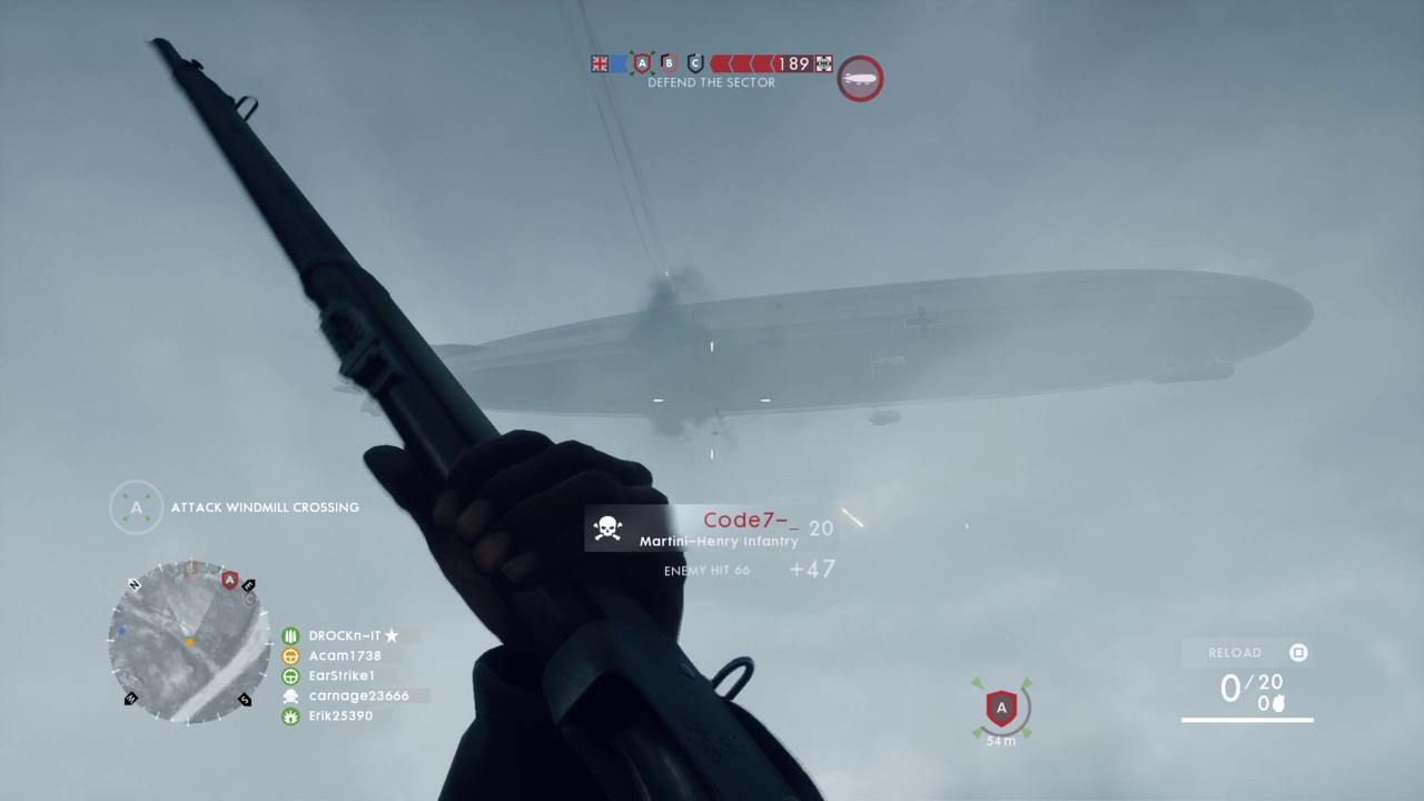 Battlefield 1 behemoth kill - YouTube
