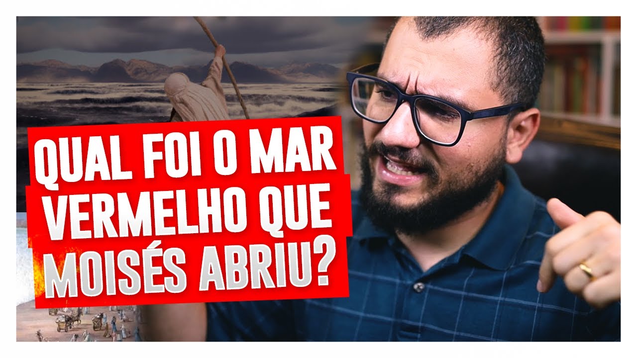 MAR DE JUNCOS OU MAR VERMELHO? QUAL MAR MOISÉS ABRIU? - YouTube