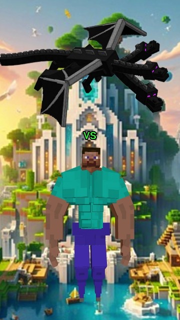 Minecraft mutant ender dragon Vs all mobs and boss #shorts #minecraft ...