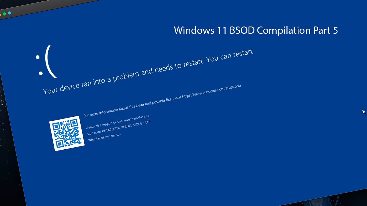 Windows 11 BSOD Compilation VM Part 5 - YouTube
