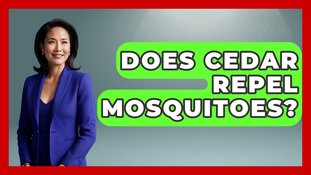 Does Cedar Repel Mosquitoes? - Insects and Invaders - YouTube