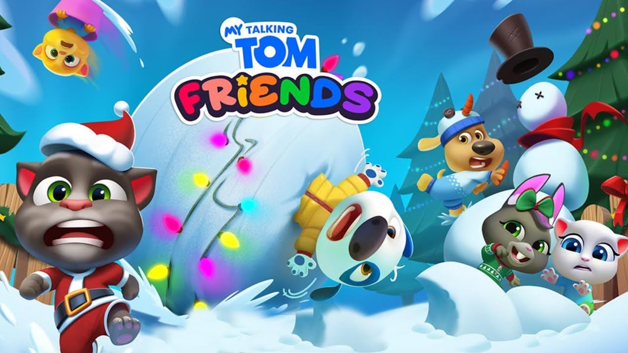 My Talking Tom Friends WINTER SPECIAL Gameplay Ep.247 (Android/iOS ...