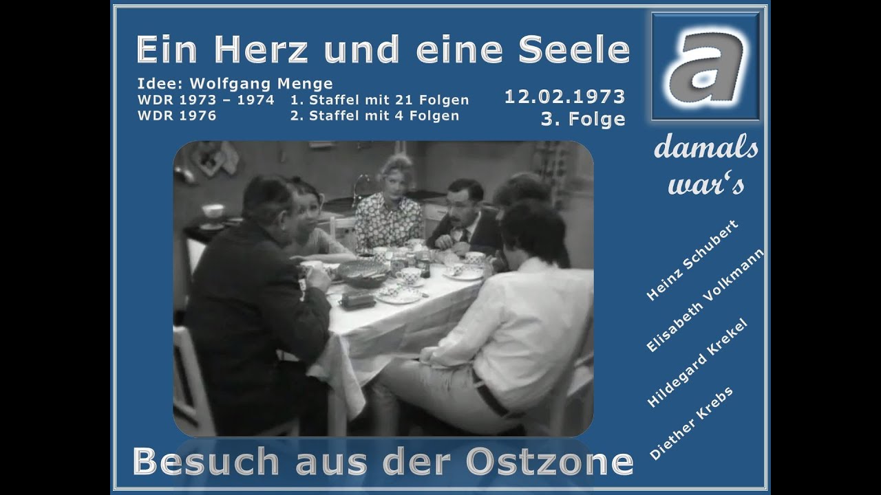 Ein Herz und eine Seele - Besuch aus der Ostzone - YouTube