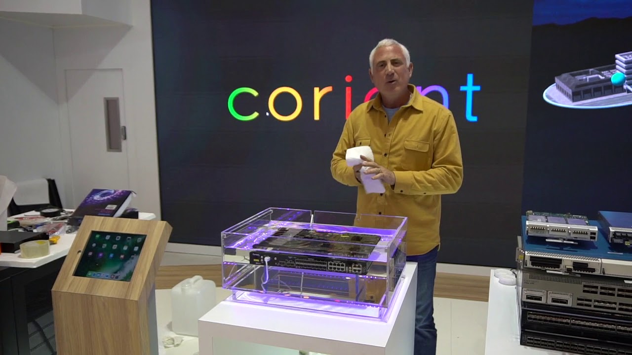 Coriant and Engineered Fluids at MWC18 - Dielectric Coolant Solution ...