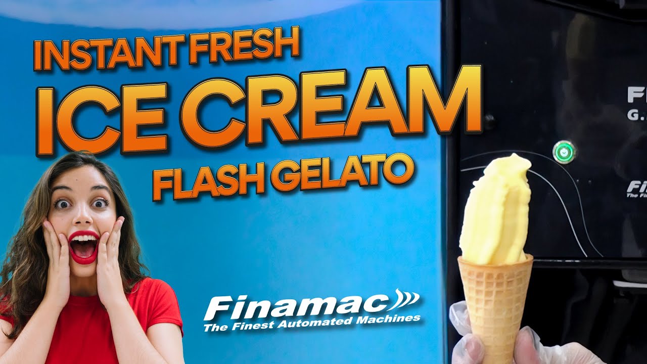 FLASH GELATO: Sell INSTANT FRESH Ice Cream - YouTube
