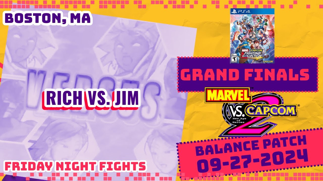 Balance Patch: MvC2 Grand Finals 09-27-2024 Rich vs. Jim - YouTube