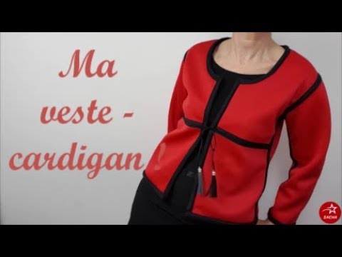 Tuto couture : Comment coudre une veste et patron gratuit :) - YouTube