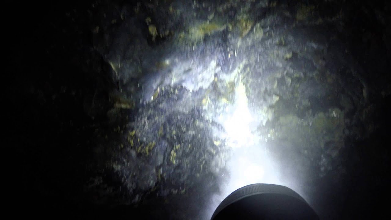 long cave near Derrick Cave, 4k - YouTube