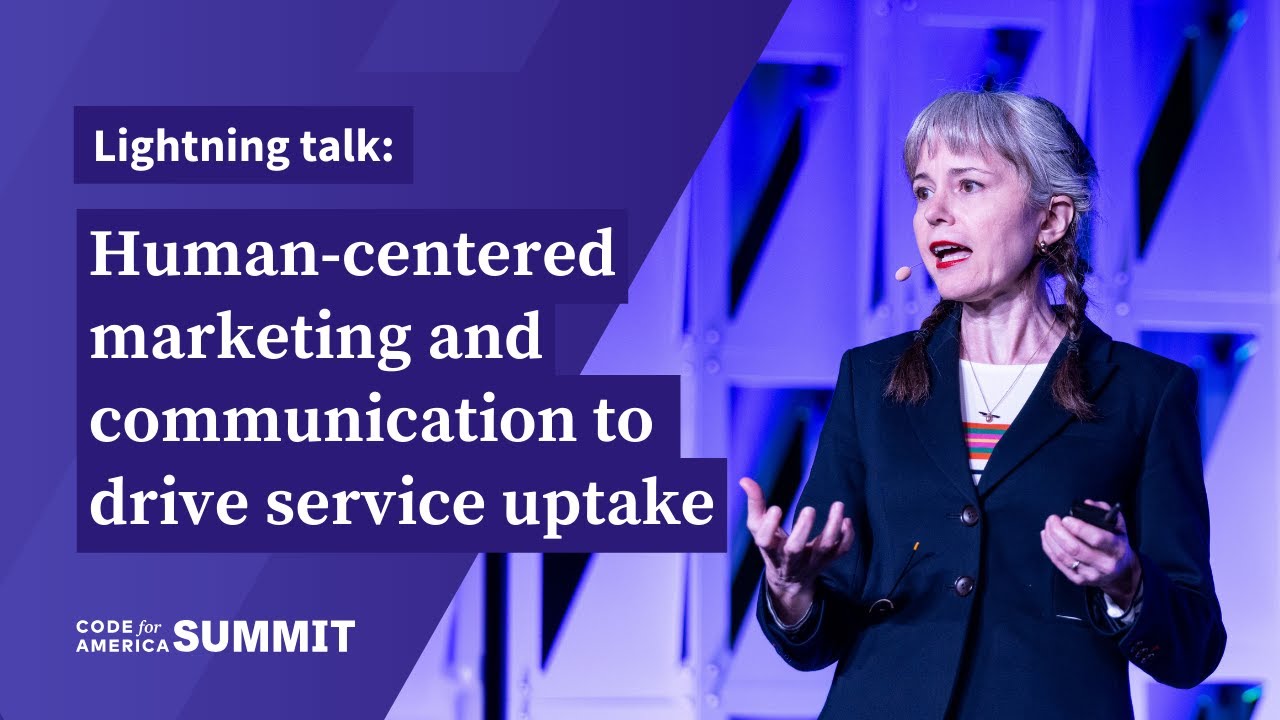 Human-centered marketing and communication to drive government service ...