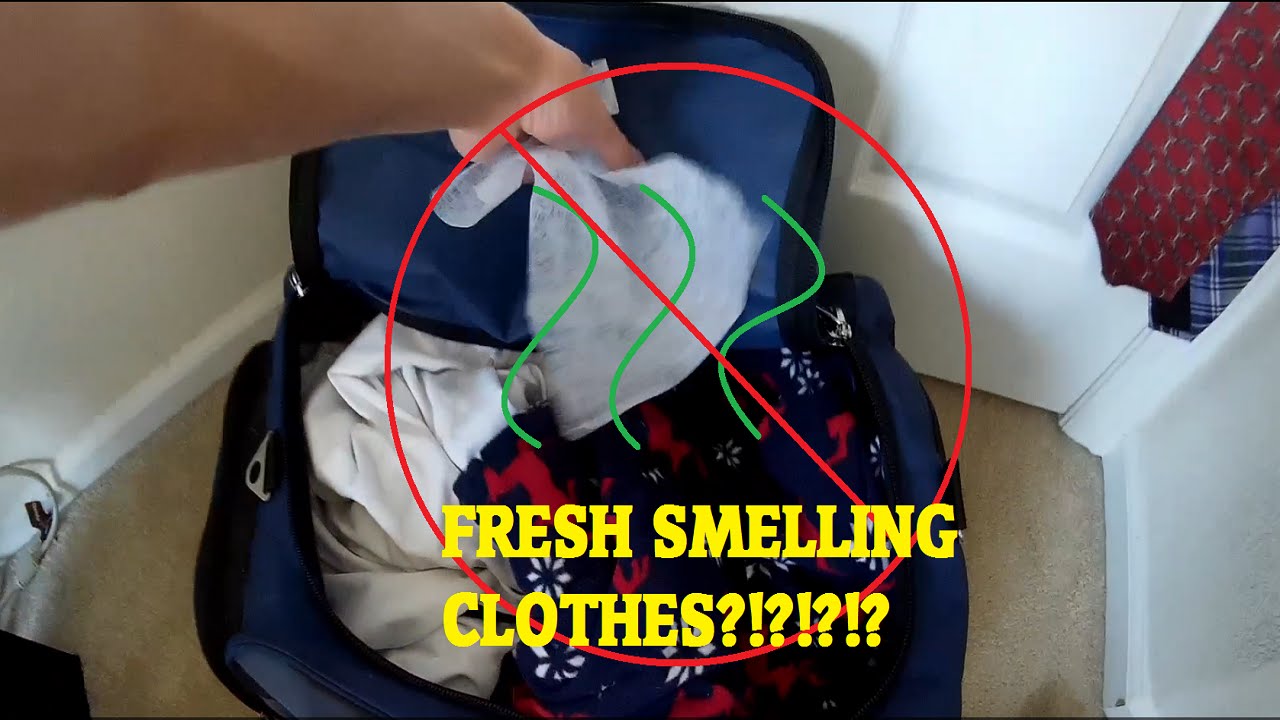 TRAVEL HACK: Fresh Smelling Clothes - YouTube