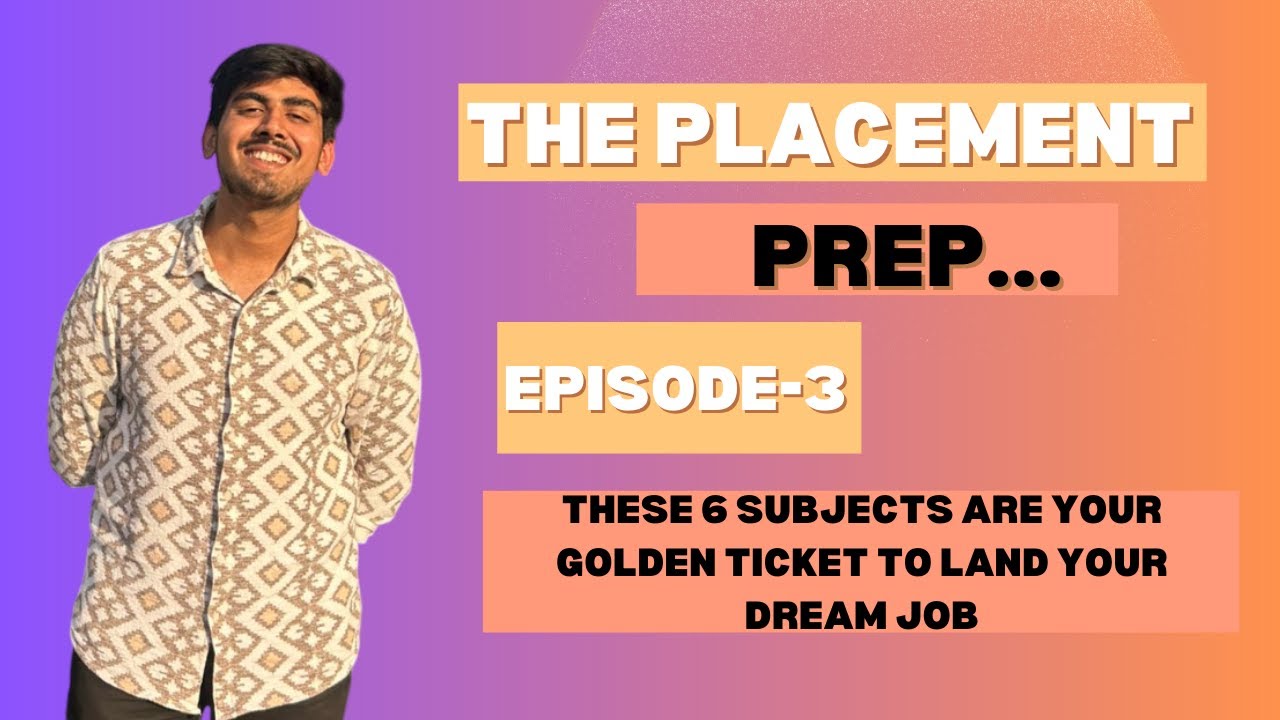 Only 6 Subjects Matter in placement | All Resources Shared | Most ...