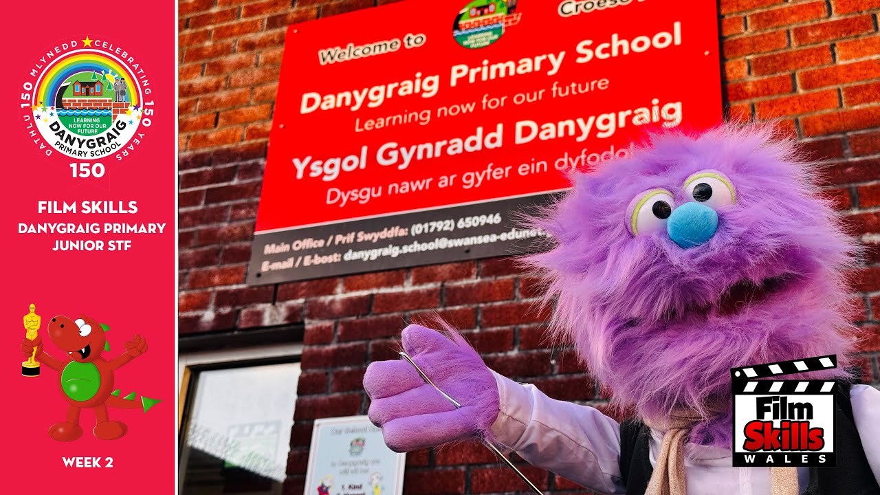 Danygraig Primary School - Film Skills Week 2 - YouTube