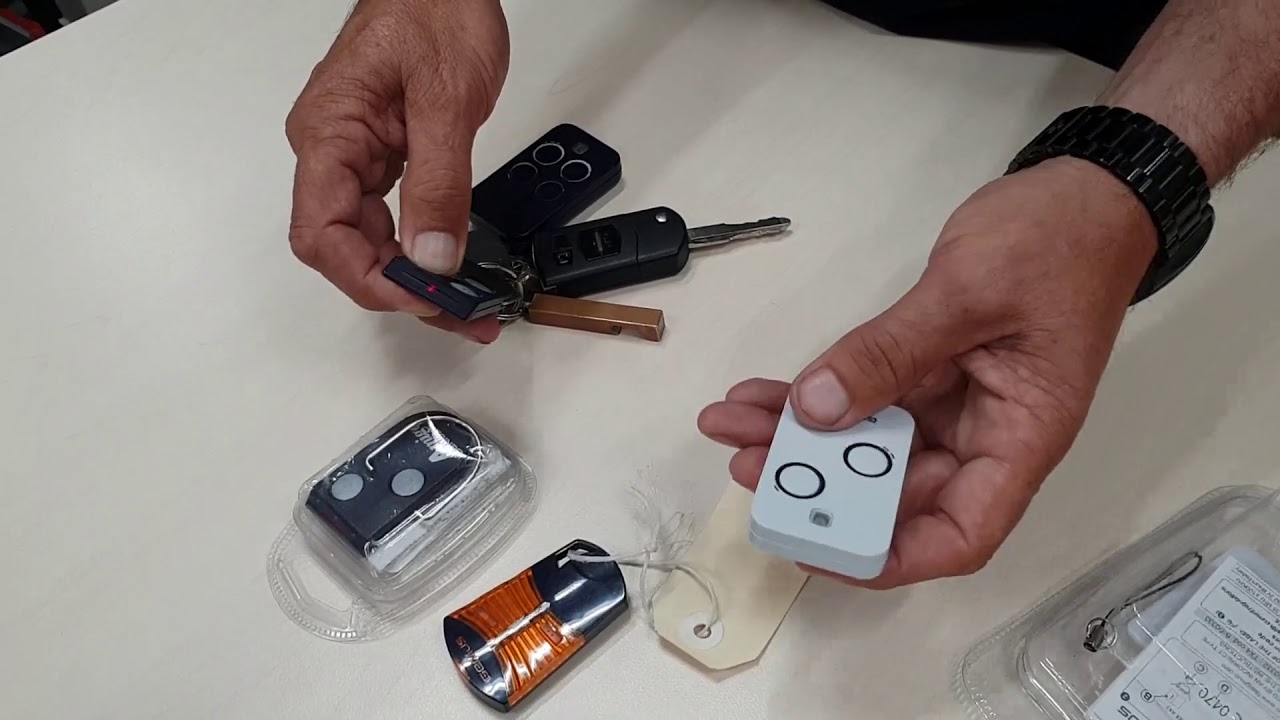 Programming a new Genius 868Mhz KILO - 433Mhz KILO & Amigo Remote - YouTube