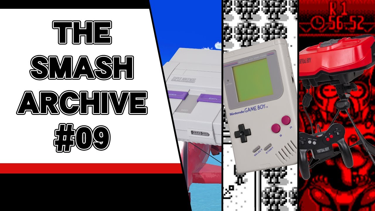 The Smash Archive - Vol. 9 - SNES, Game Boy, & Virtual Boy - YouTube