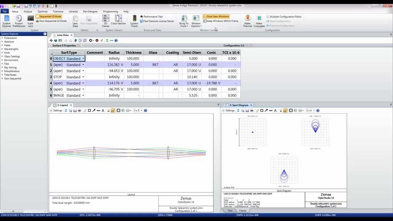 System Setup - OpticStudio - YouTube