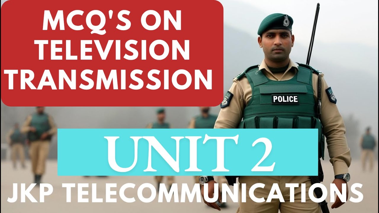 MCQ'S ON TELEVISION TRANSMISSION #UNIT_2 #TELECOMMUNICATION_POSTS #JKP ...